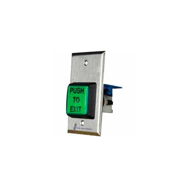 Alarm Controls Illuminated Request To Exit Button With Built-In Timer TS-2T | Zoro